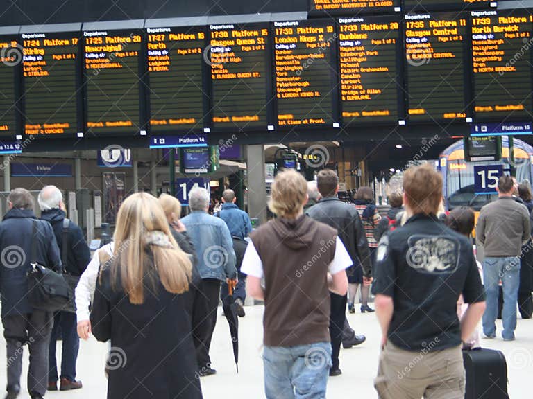 Waiting for a train editorial image. Image of departure - 631745
