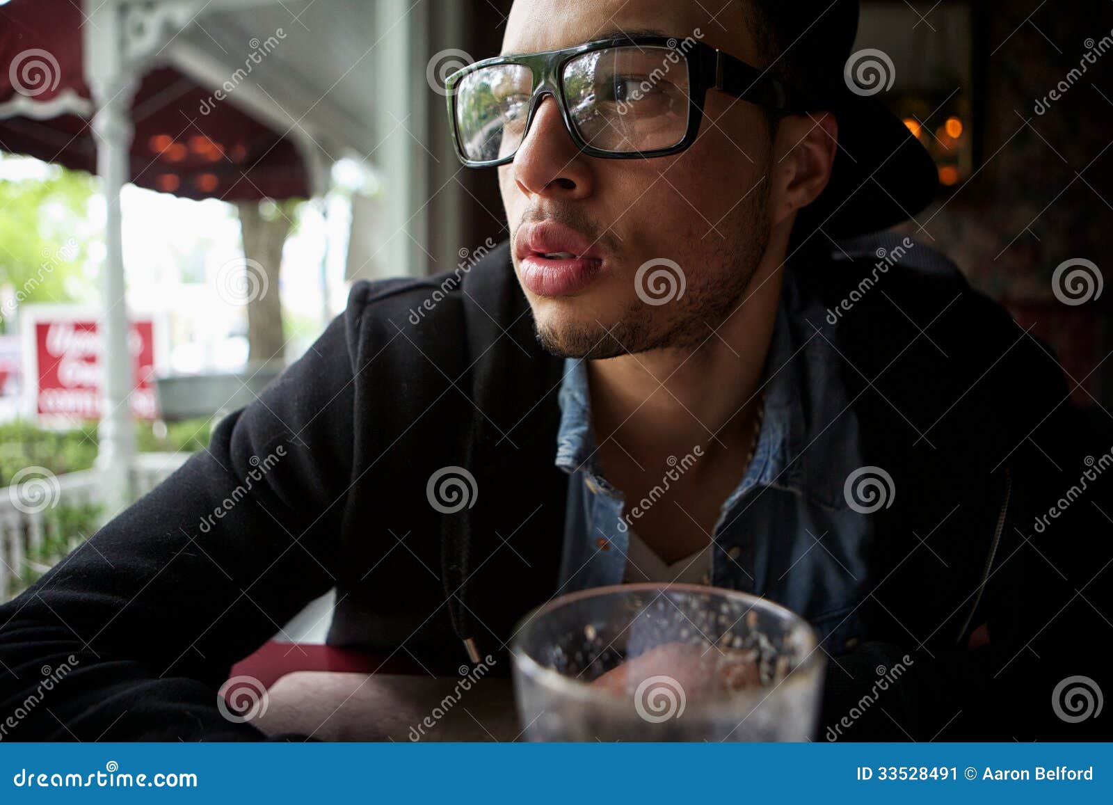 Waiting by the window stock image. Image of cappuccino - 33528491