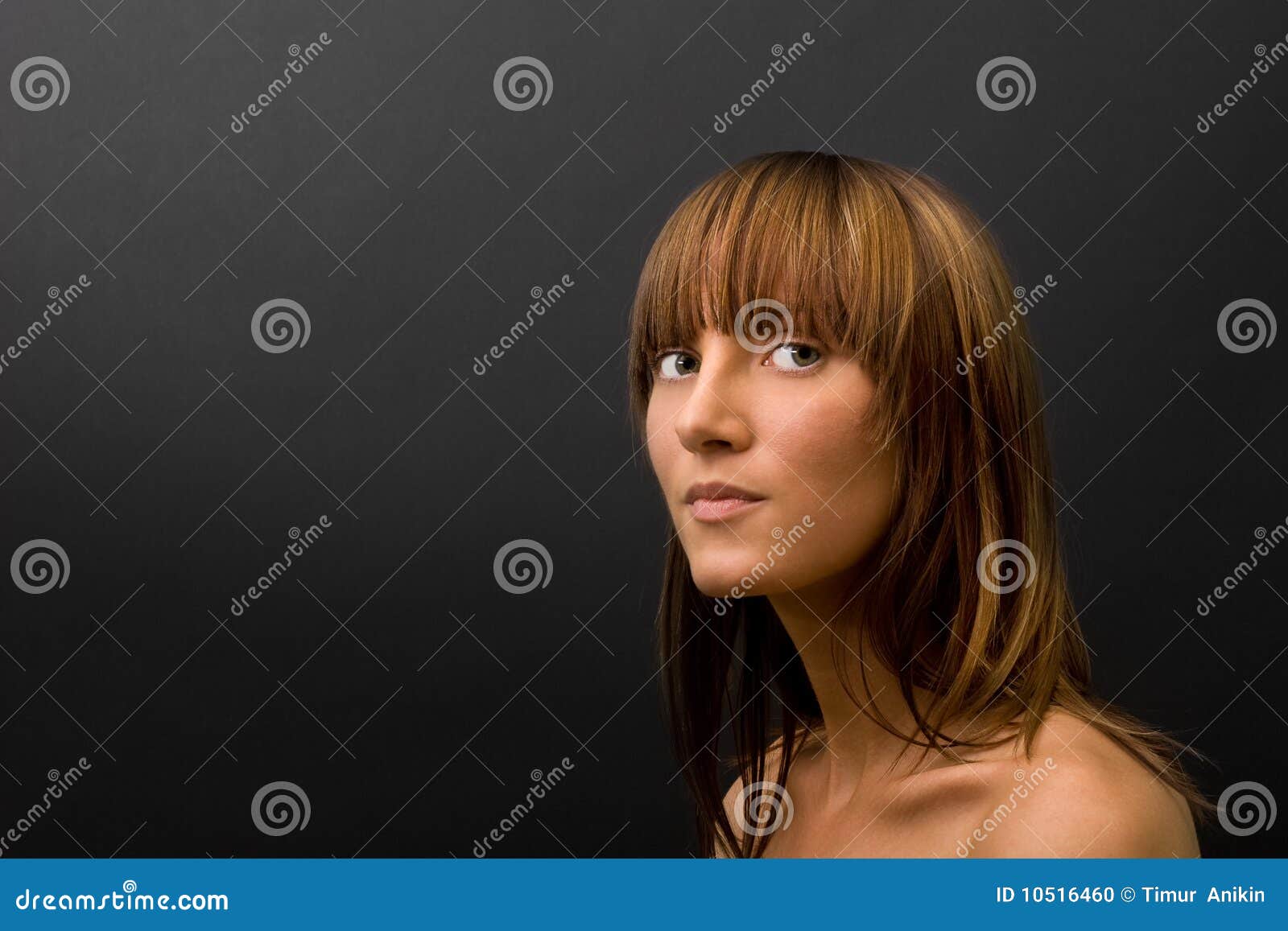 Waiting for your answer stock photo. Image of girl, look - 10516460