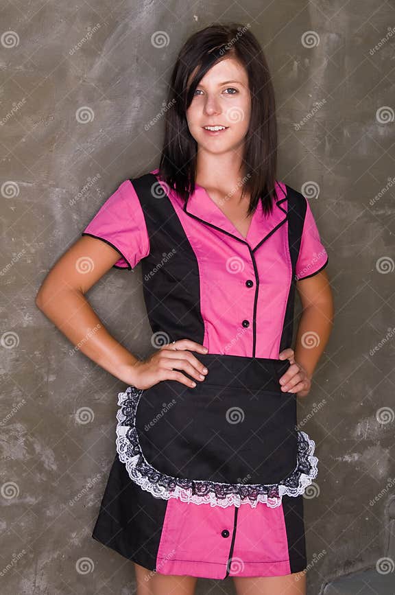 Waitress stock photo. Image of thin, young, pretty, female - 15789106