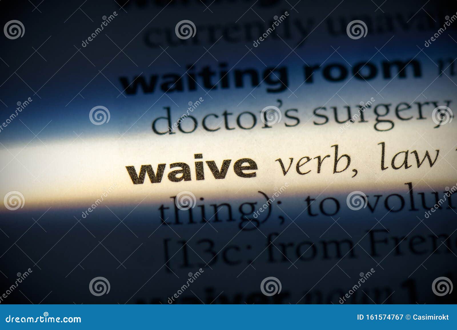 Waive stock image. Image of macro, writing, paper, info - 161574767