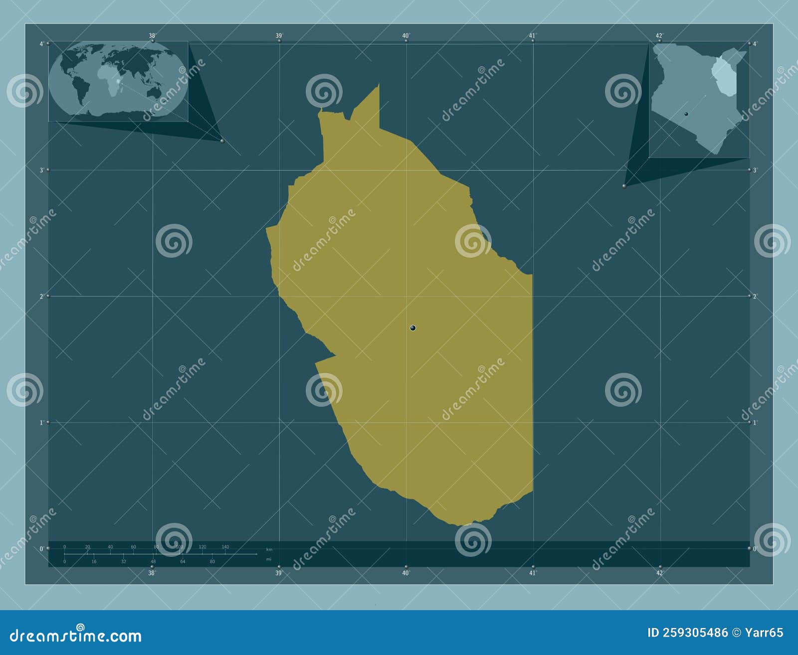 Wajir, Kenya. Solid. Capital Stock Illustration - Illustration of ...