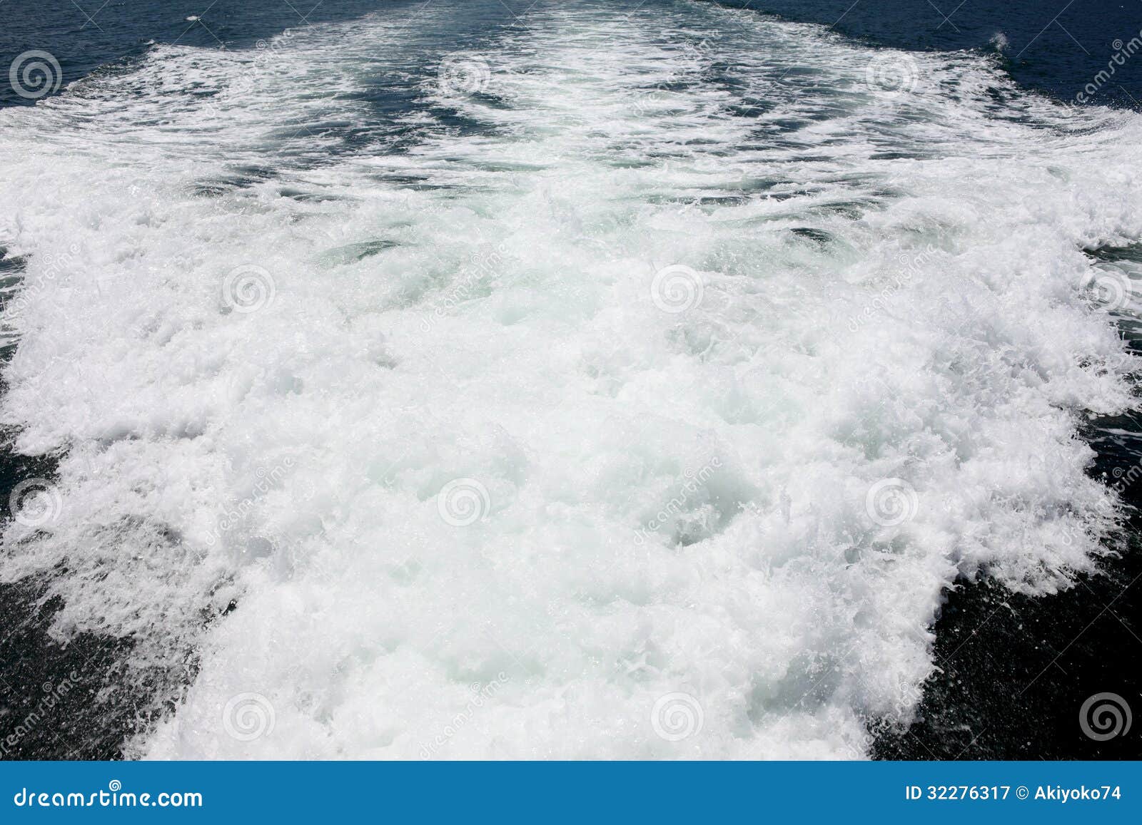Wake of boat stock image. Image of blue, outdoors, nautical - 32276317