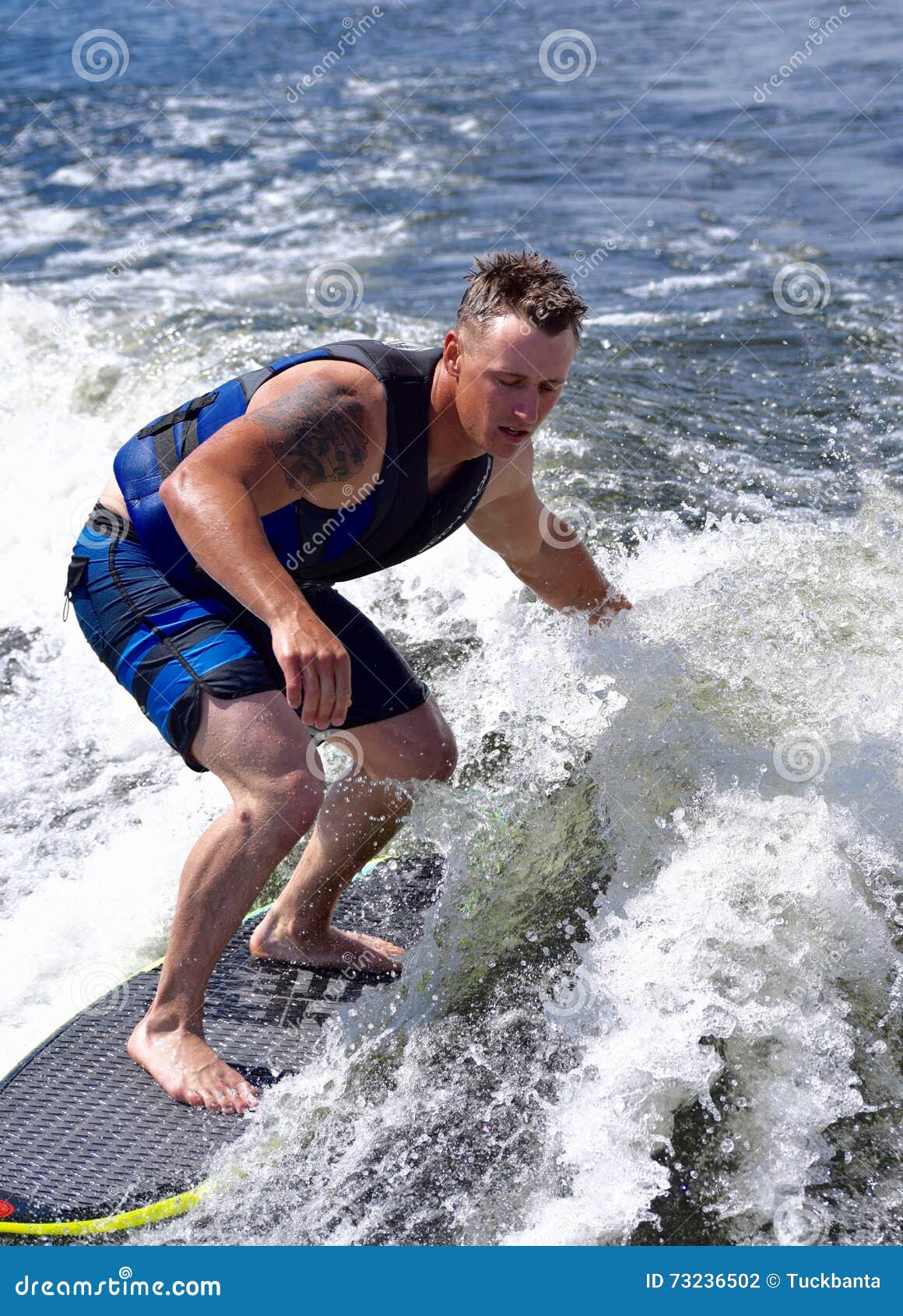 Wake Surfing editorial photography. Image of wake, surfing - 73236502