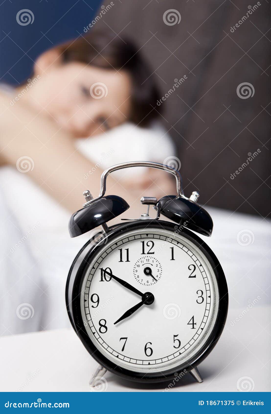 Wake-up stock image. Image of pajama, relaxing, comfort - 18671375