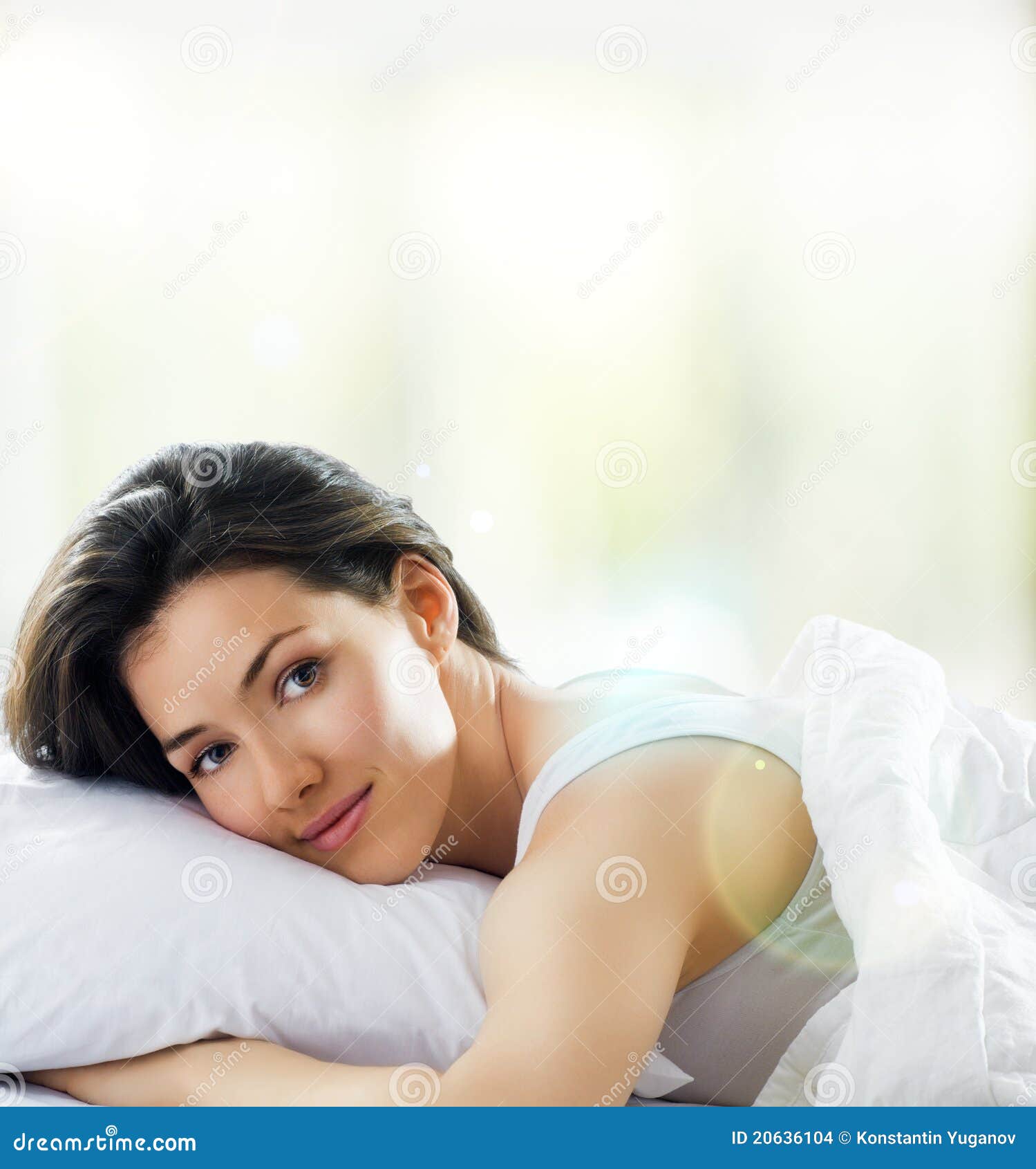 Wake up stock photo. Image of relaxation, girl, serene - 20636104
