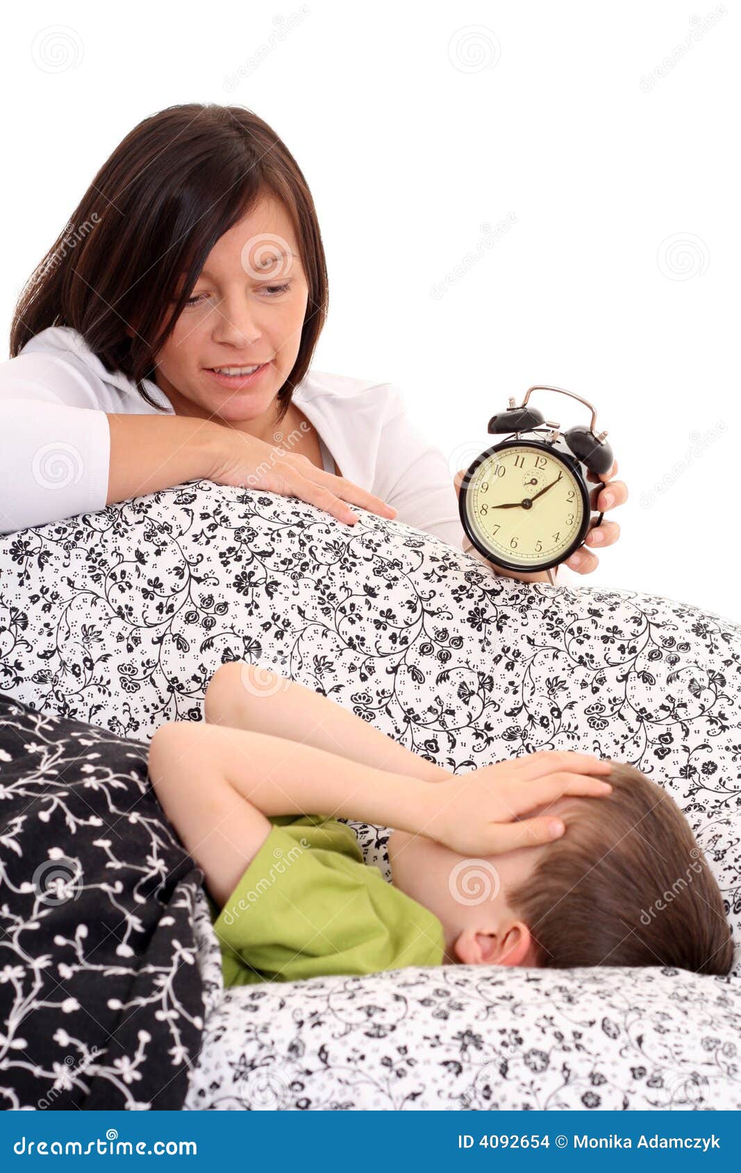 Wake up! stock photo. Image of woman, years, sleeping - 4092654