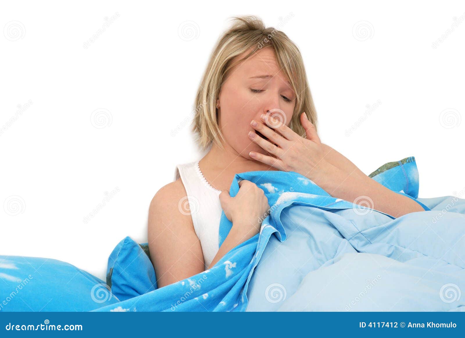 Wake up stock photo. Image of morning, lifestyle, blue - 4117412