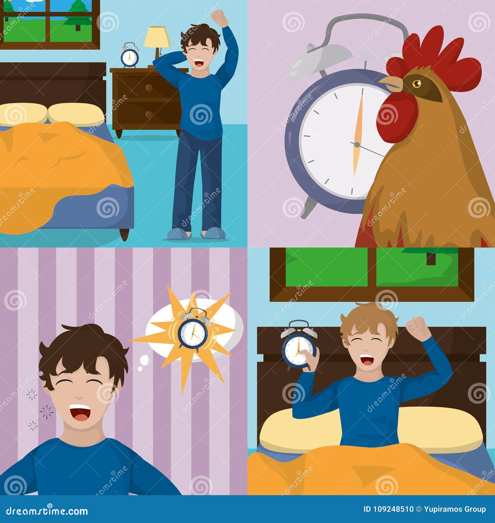 Wake up design stock vector. Illustration of resting - 109248510