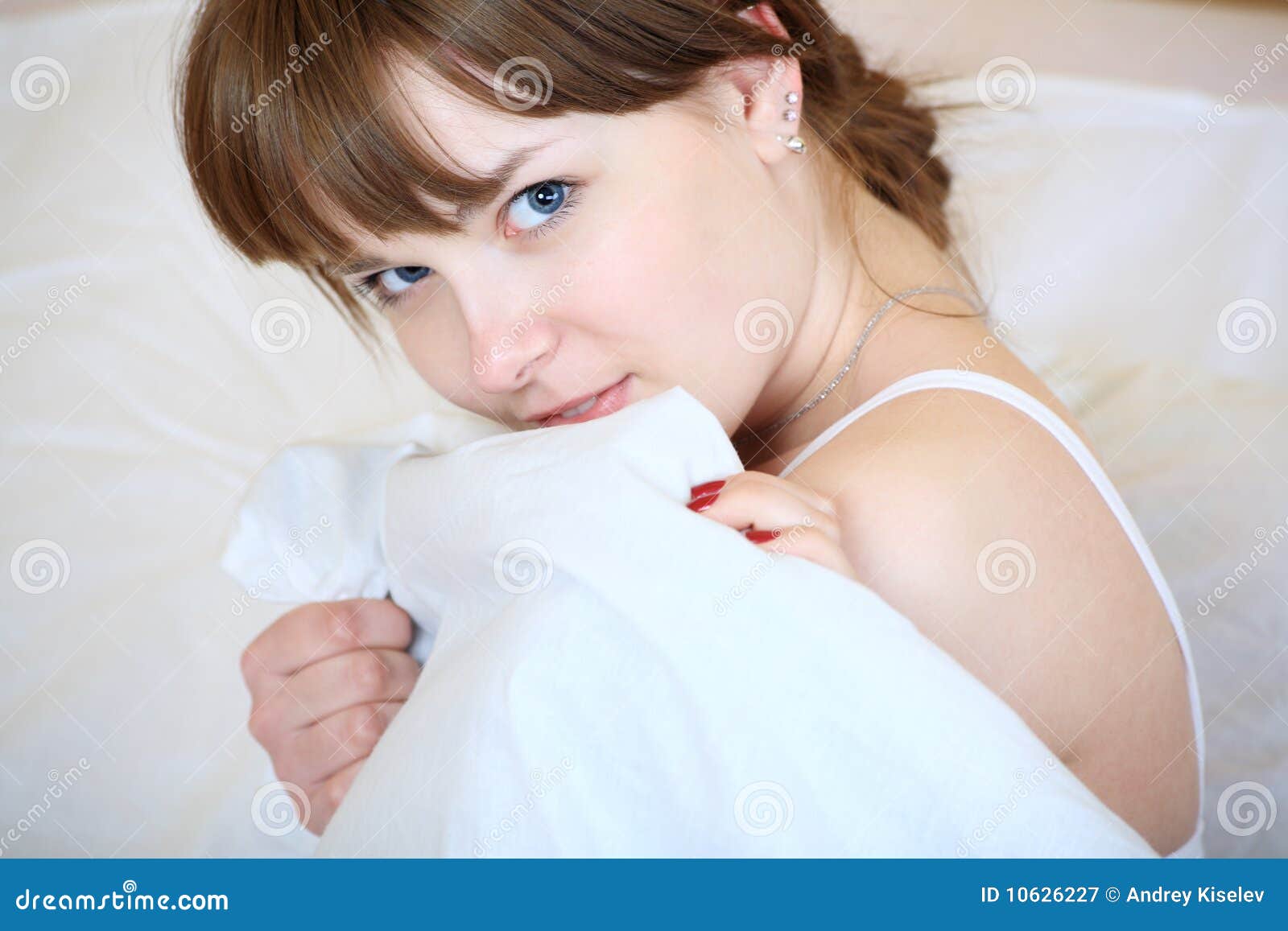 Wake up girl stock image. Image of bright, nice, girl - 10626227