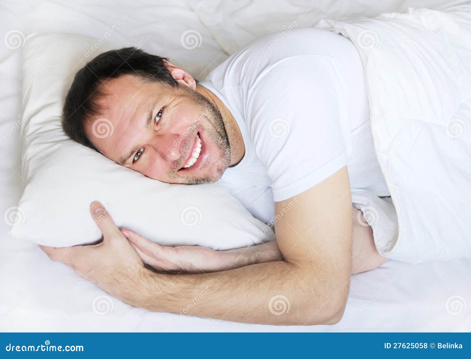 Wake up man portrait stock photo. Image of caucasian - 27625058
