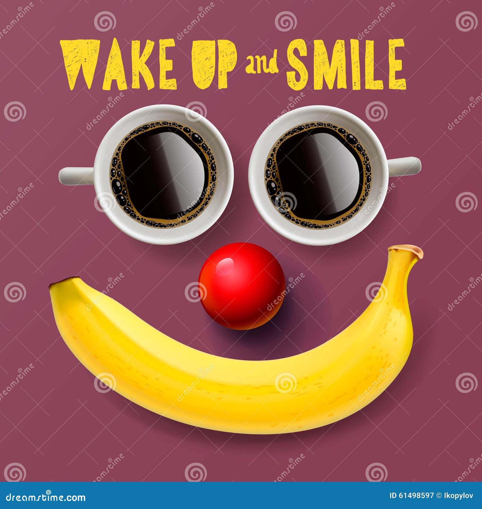 Wake Up It Is Monday Vector Illustration | CartoonDealer.com #81667752