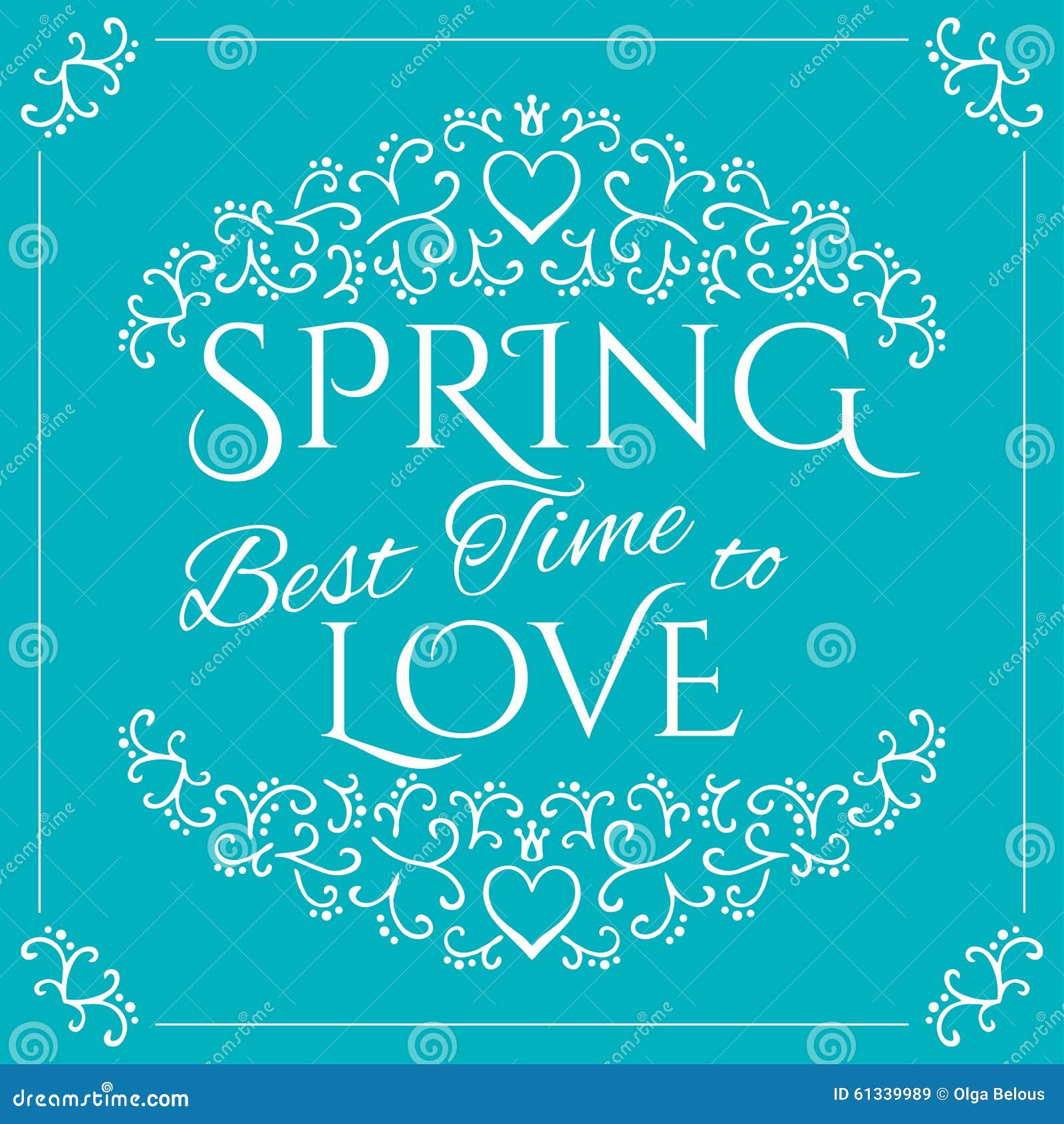 Wake up. Spring is coming stock vector. Illustration of label - 61339989