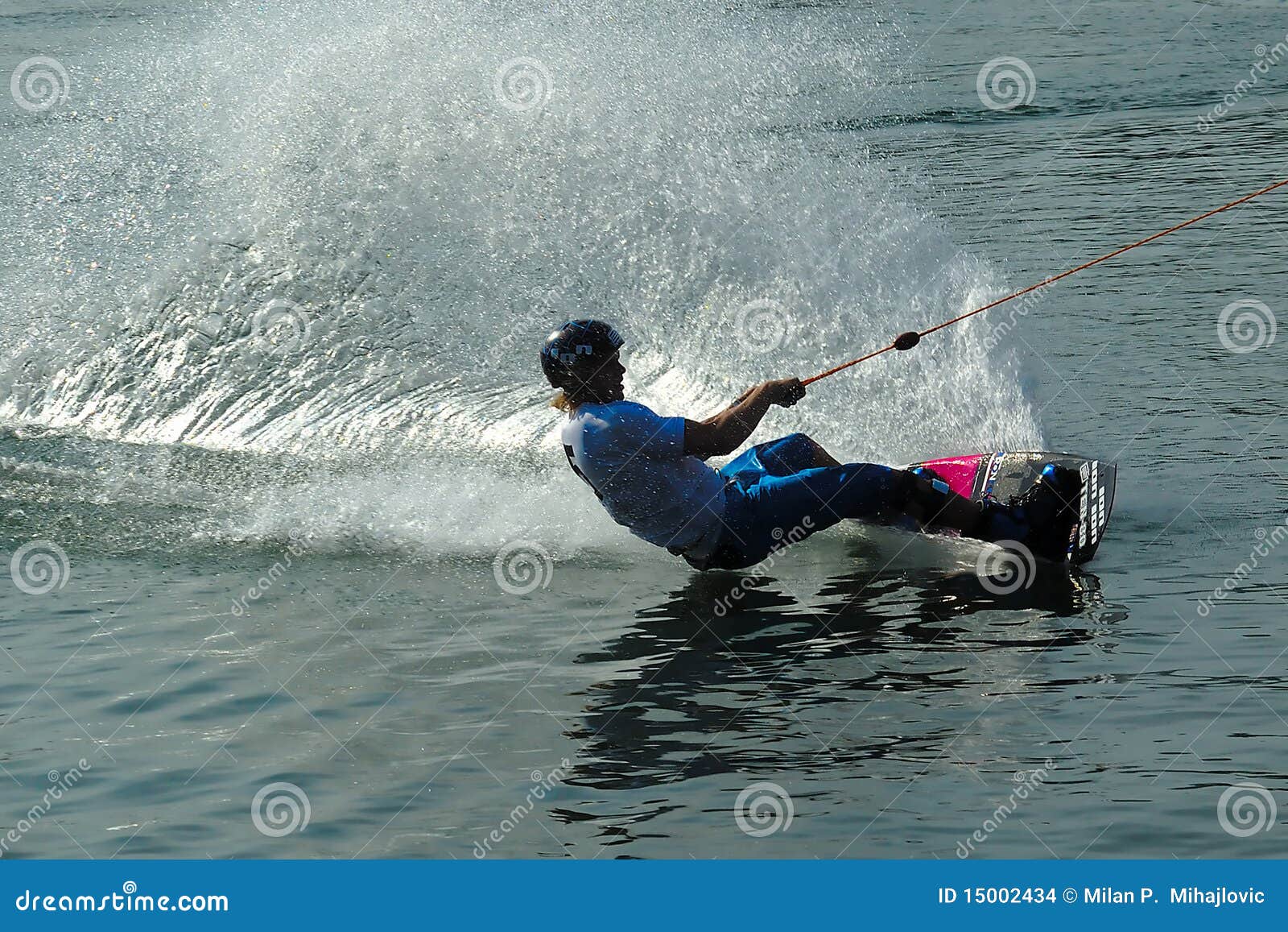 Wakeboarder in action editorial stock image. Image of activity - 15002434