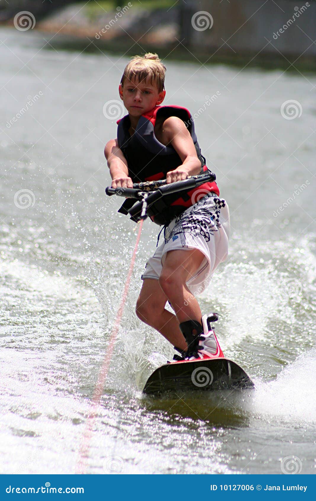 Wakeboarding Boy stock photo. Image of splash, wakeboard - 10127006
