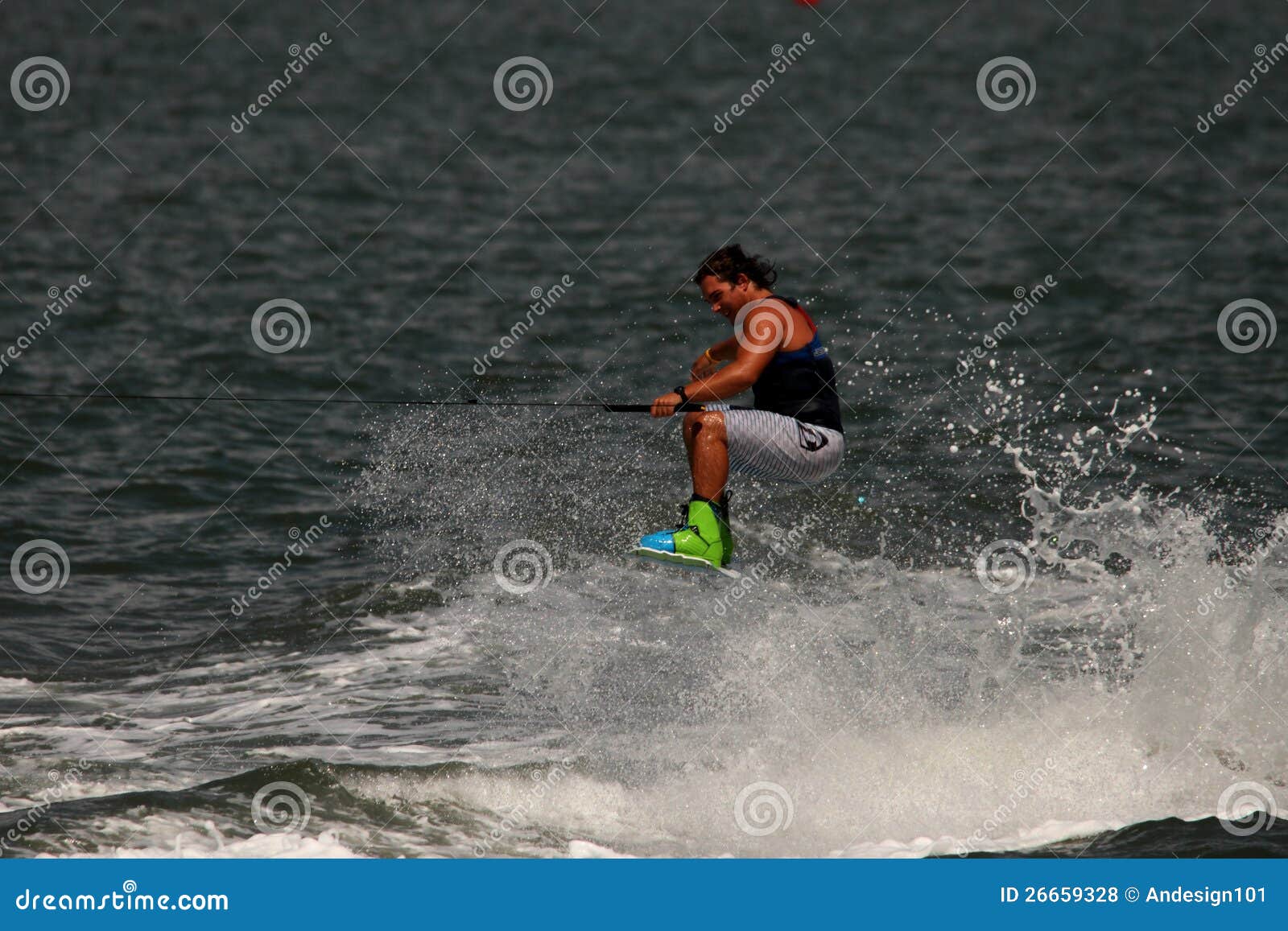 Wakeboarding demonstration editorial stock photo. Image of 15th - 26659328
