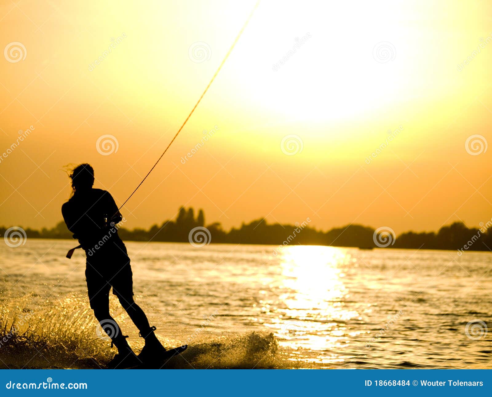 Wakeboarding girl stock photo. Image of sport, girl, enjoying - 18668484