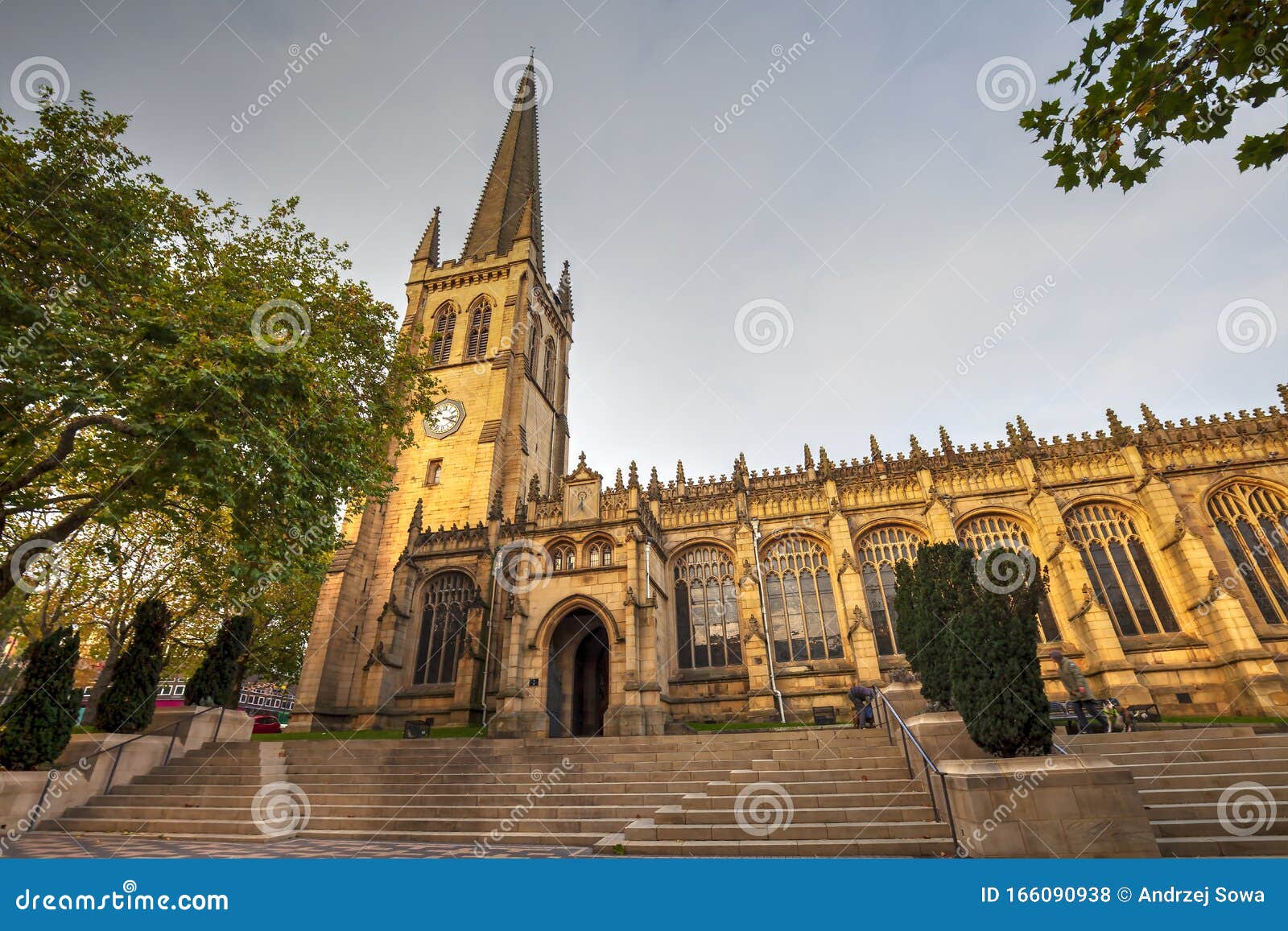 Wakefield Cathedral West Yorkshire, Great Britain Stock Photo - Image ...