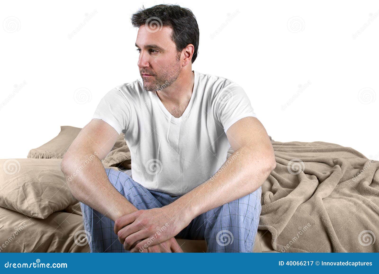 Waking Up Worried stock image. Image of problems, distraught - 40066217