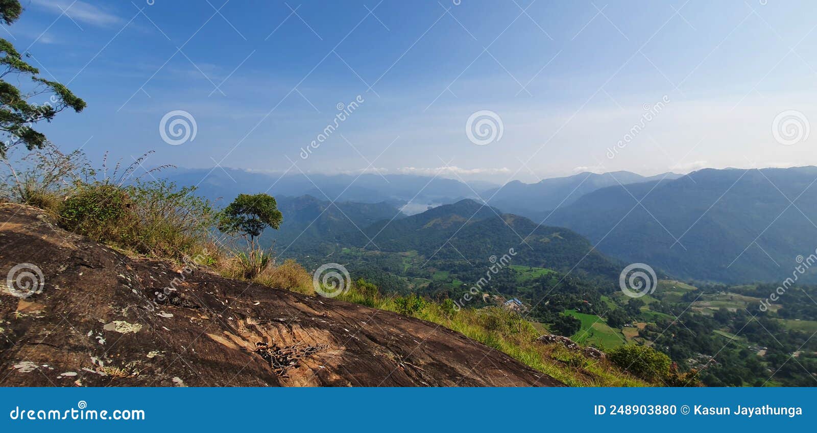 Walapane SriLanka Beautiful Nature Mountain View Stock Photo - Image of ...
