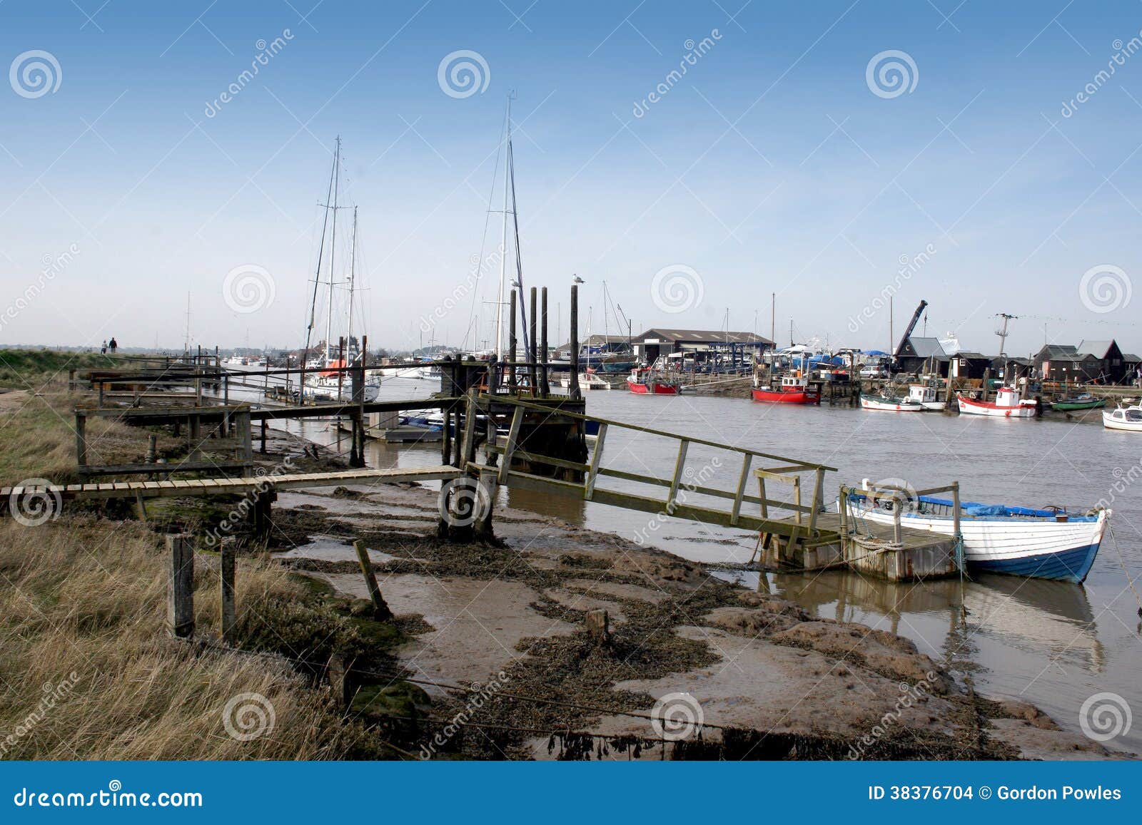 Walberswick in Suffolk stock photo. Image of decay, fishing - 38376704