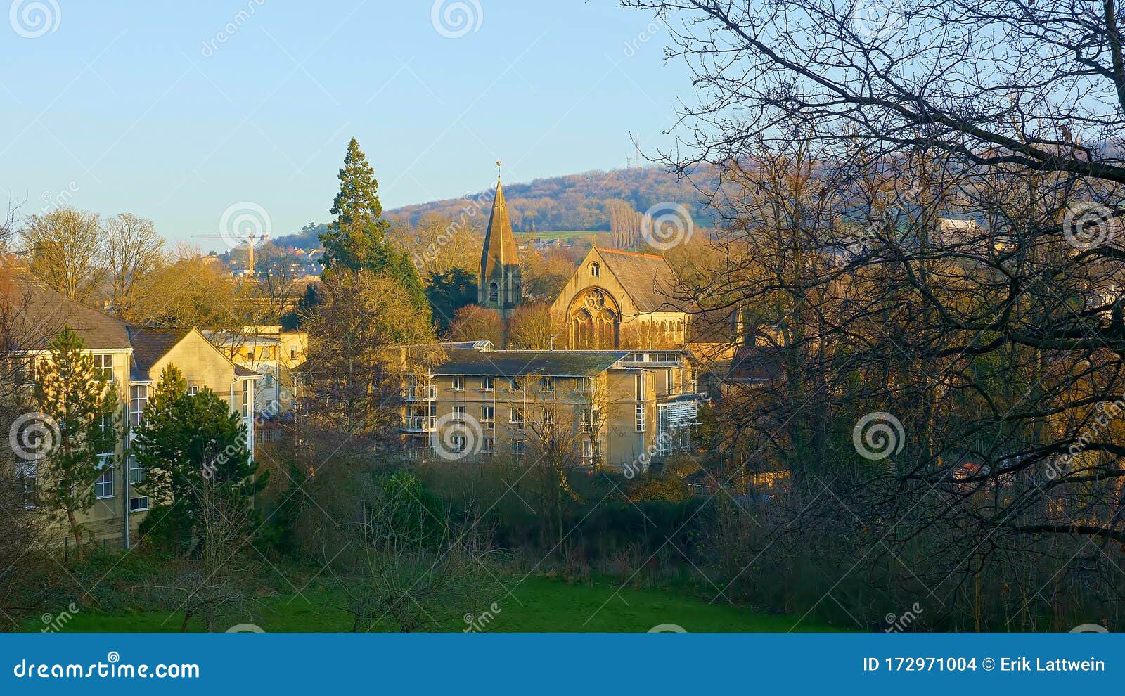 Walcot Chapel at Bath England Stock Photo - Image of beauty, landscape ...