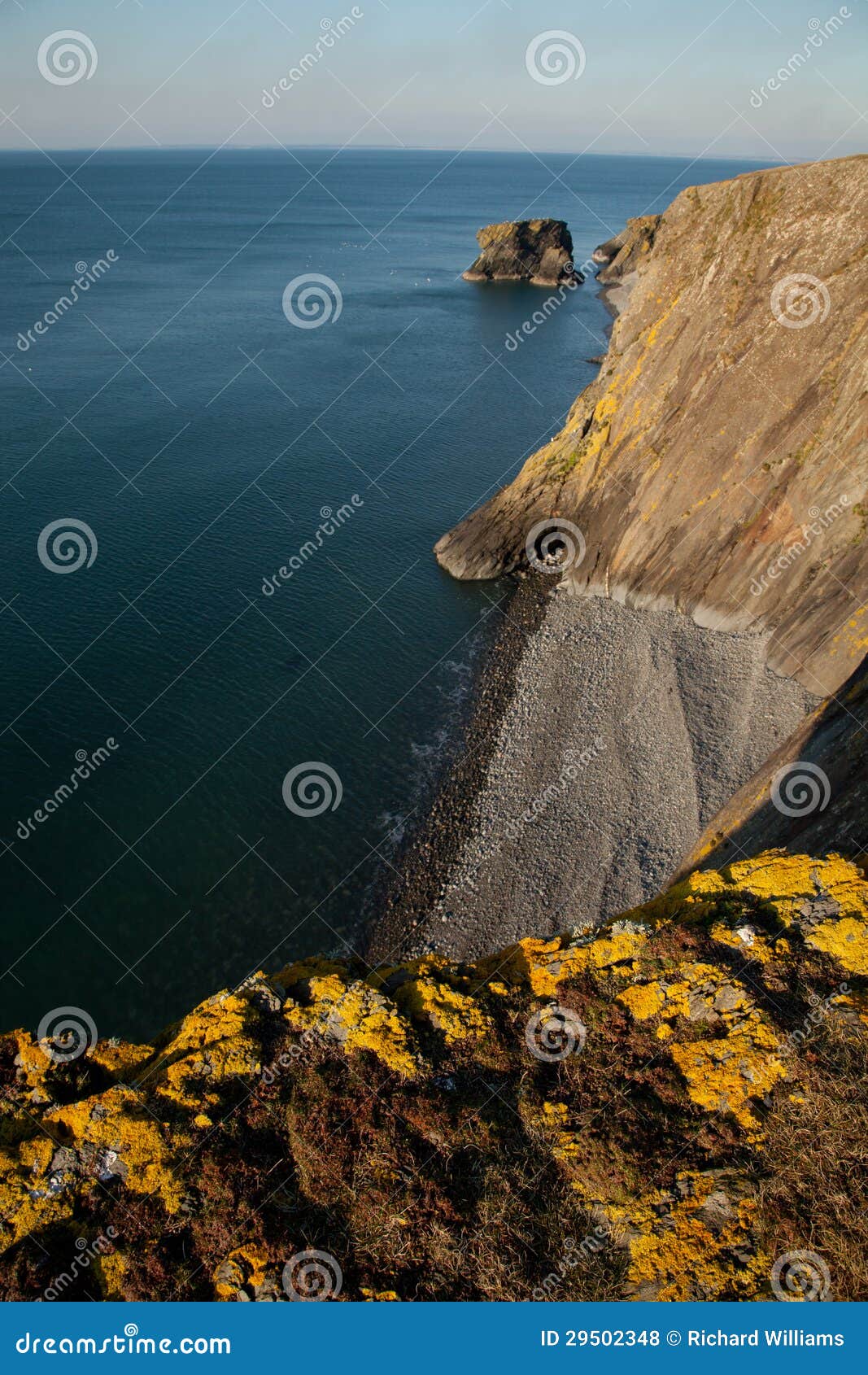 Wales coast path, Trefor. stock photo. Image of beach - 29502348