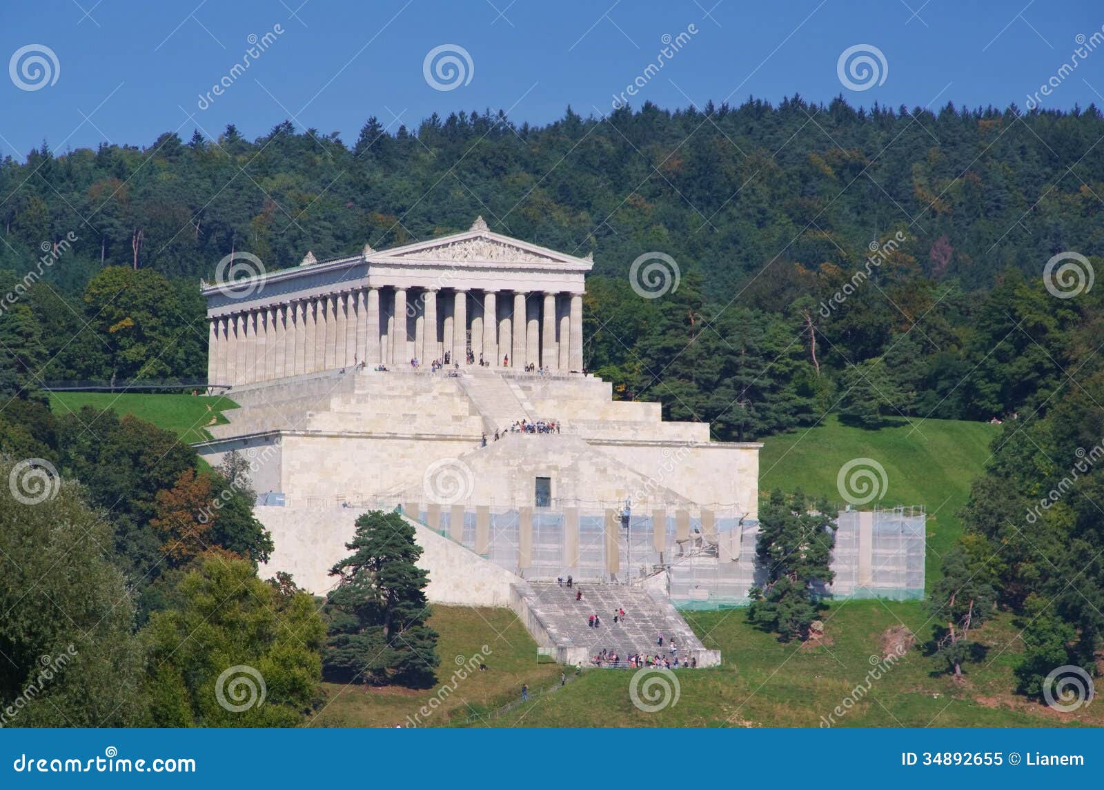Walhalla stockbild. Bild von stein, geschichte, walhall - 34892655