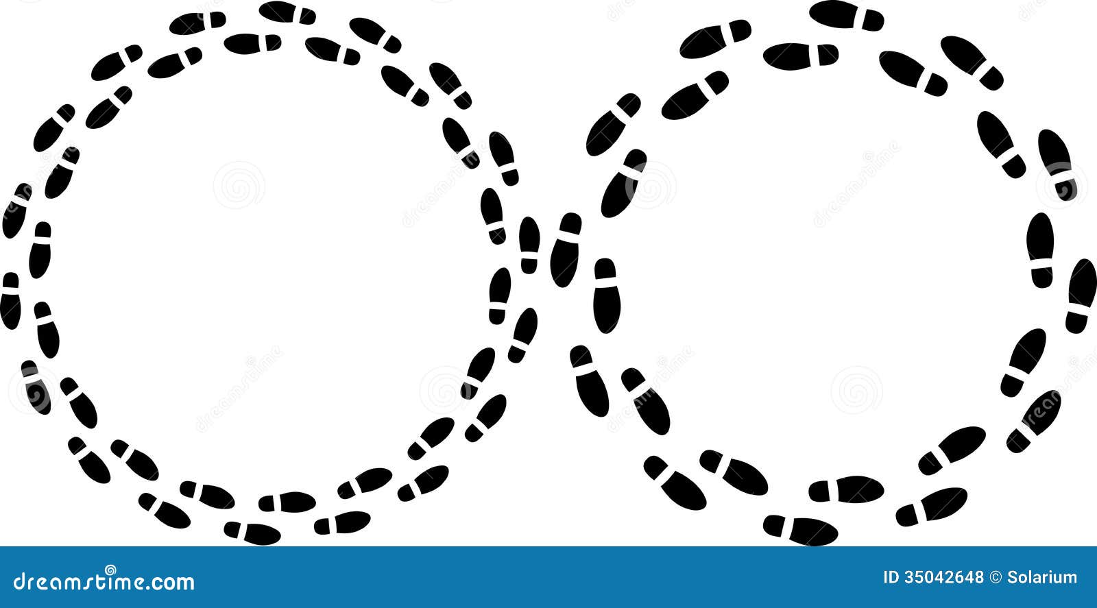 Walk around stock vector. Illustration of loop, pitch - 35042648