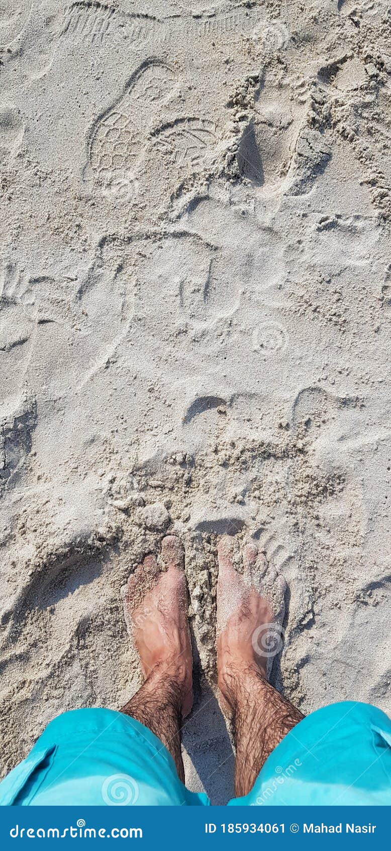 A walk on Beach sand stock image. Image of wall, stonewall - 185934061