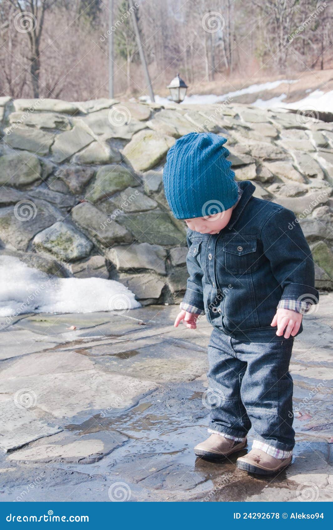 Walk boy stock photo. Image of happy, small, active, field - 24292678
