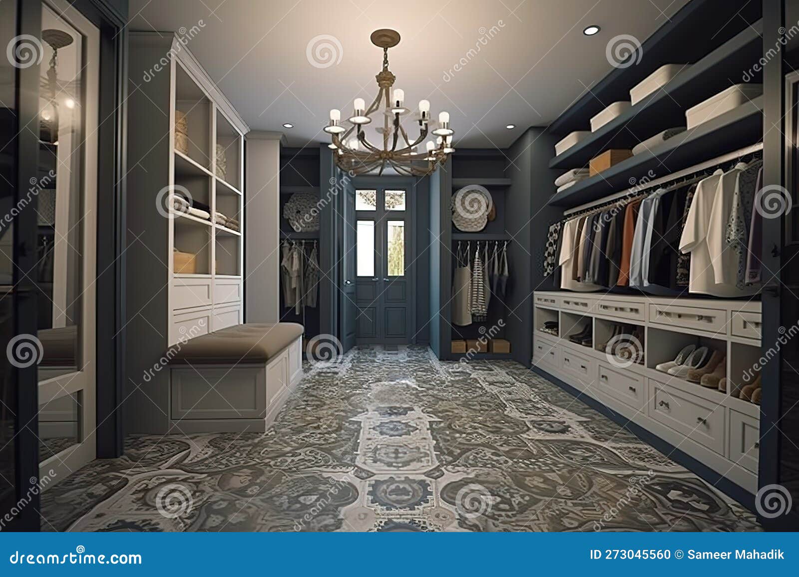 Walk - in Closet: Capture a Set of Images that Showcase a Spacious ...