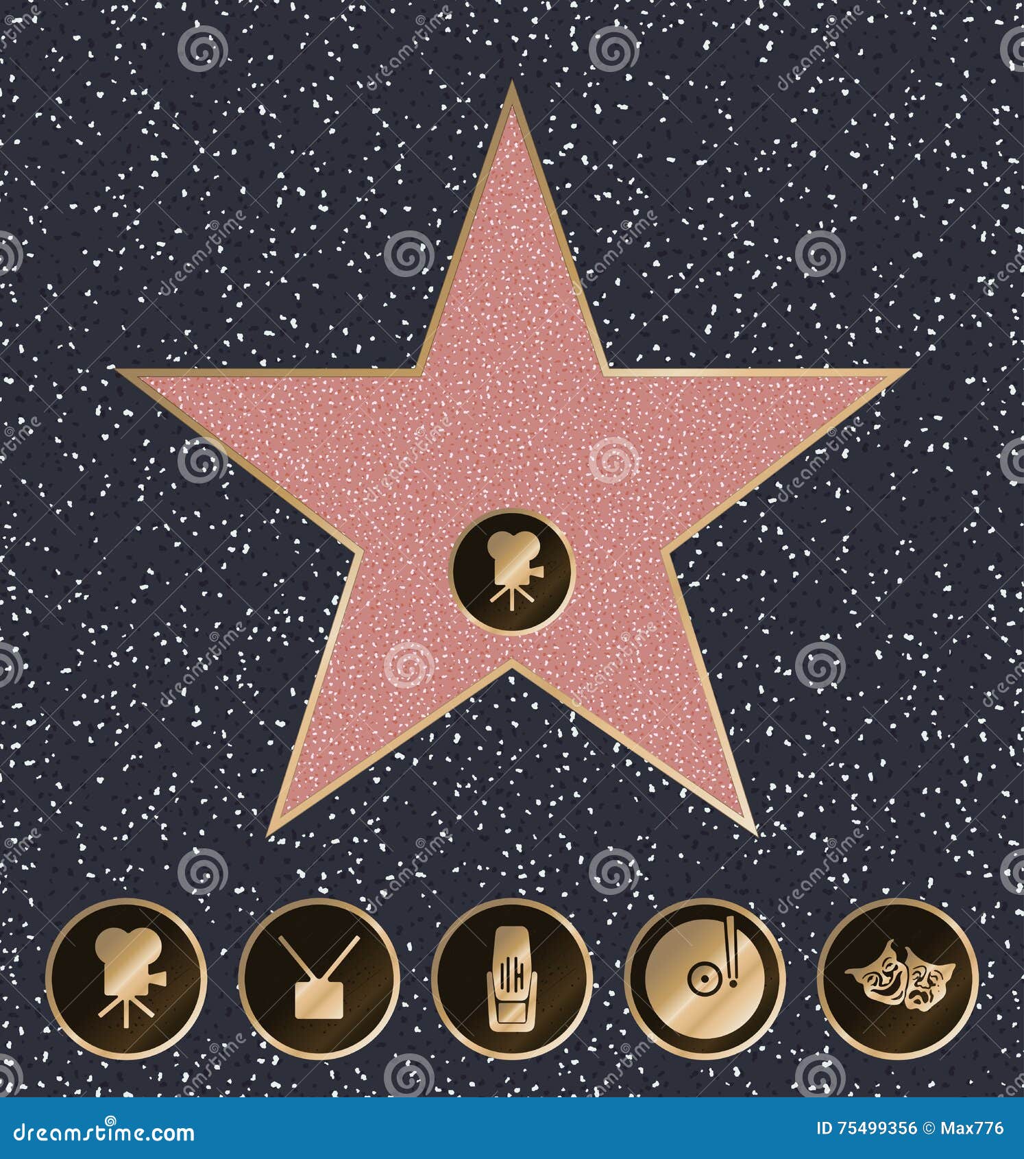 Fame Stock Illustrations – 11,403 Fame Stock Illustrations, Vectors ...