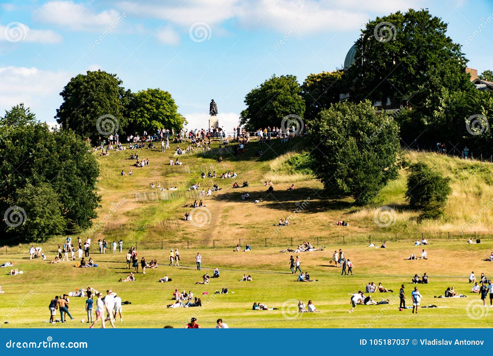 Greenwich Park in London. editorial photography. Image of jungle ...