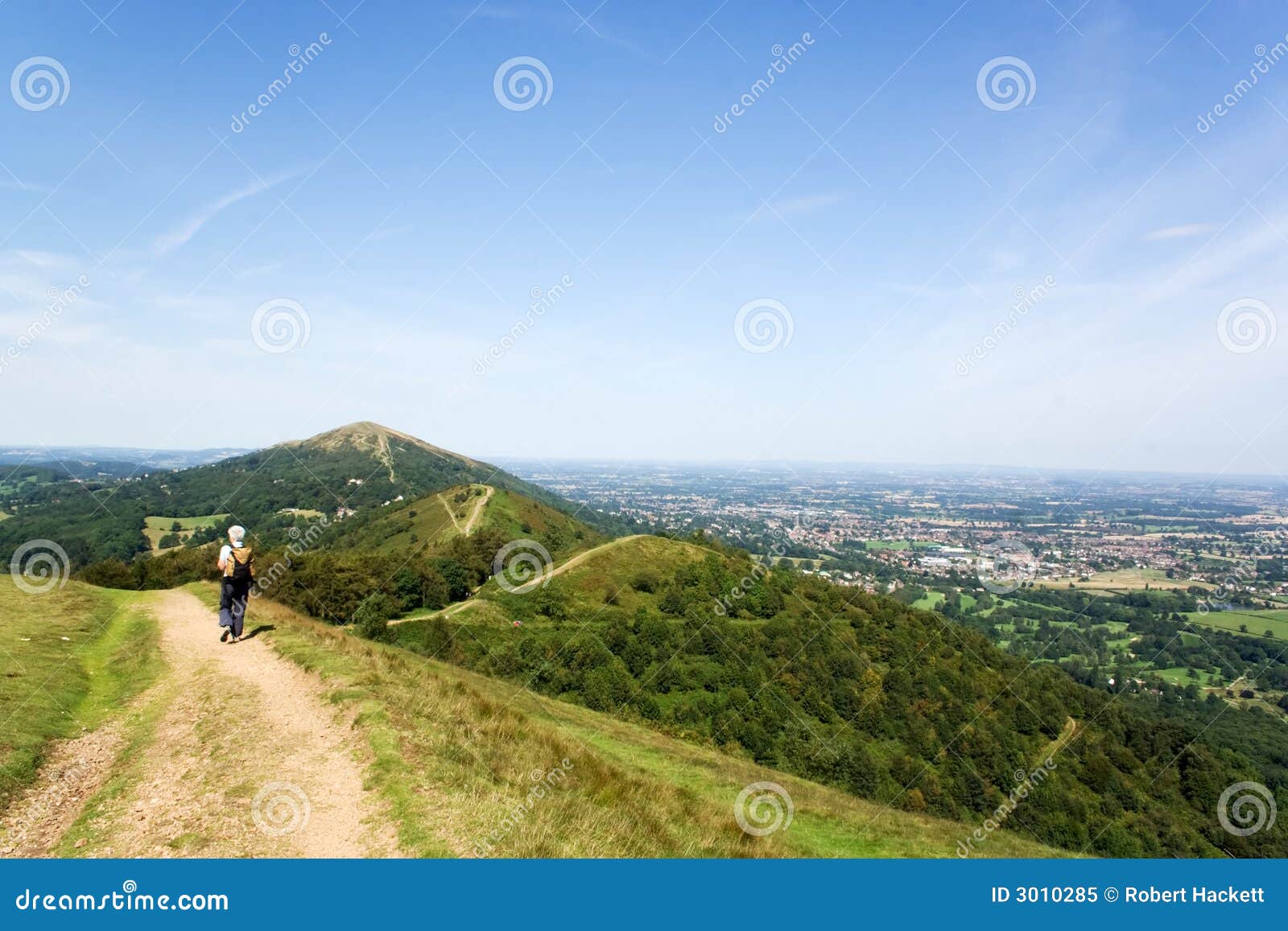 Walk the hills stock image. Image of track, summer, grass - 3010285