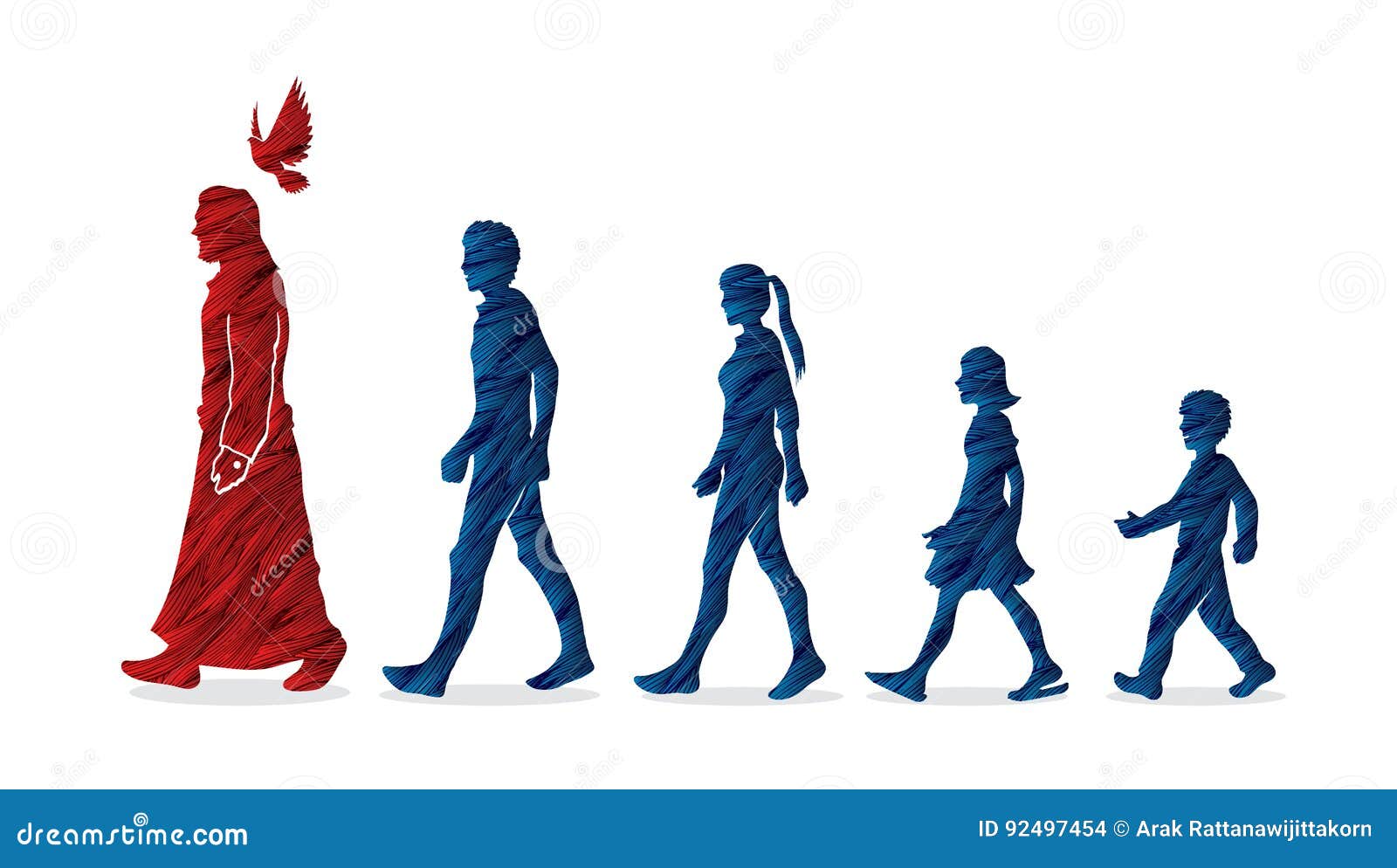 People Follow Jesus Stock Illustrations – 62 People Follow Jesus Stock ...