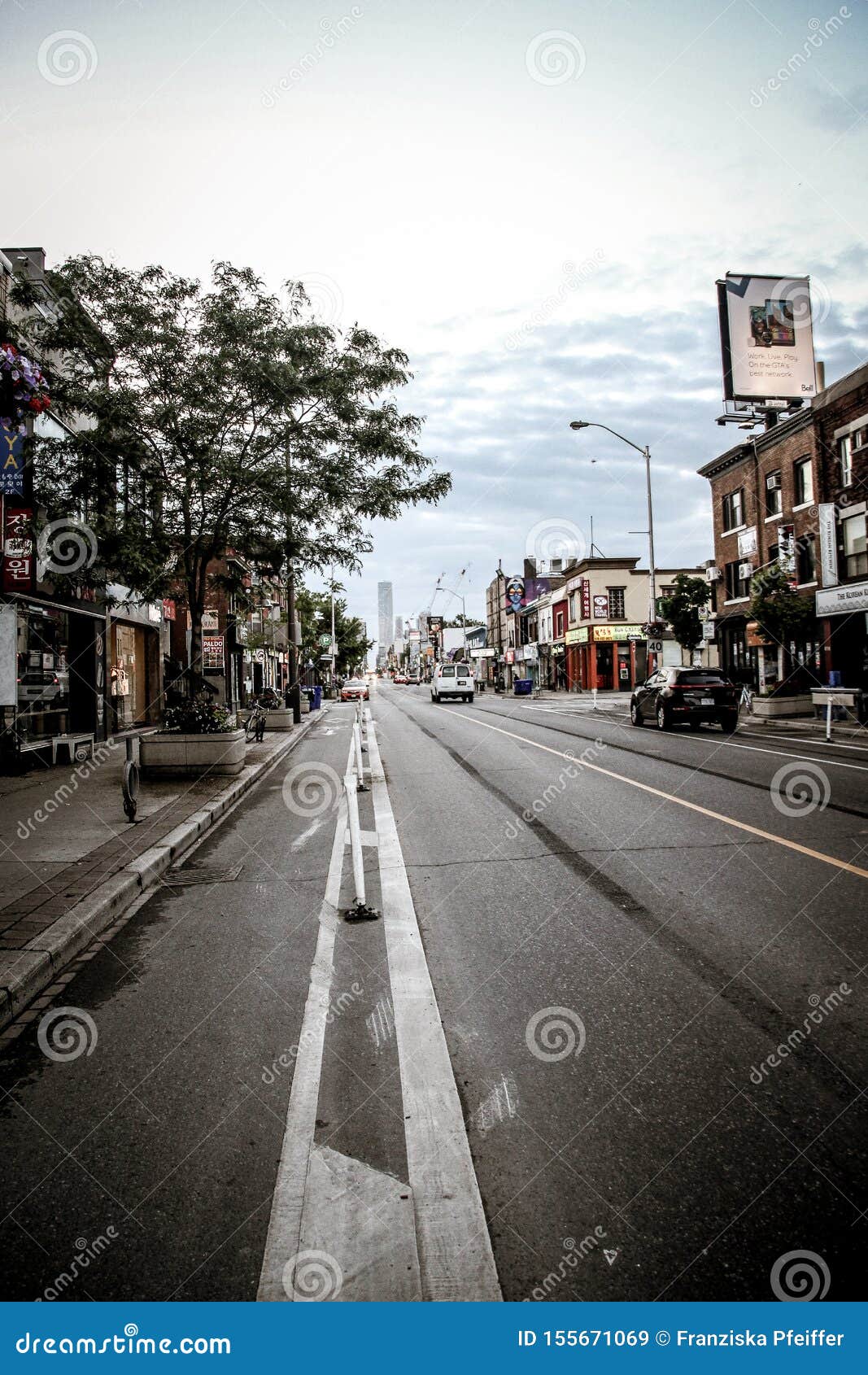 A Walk through Koreatown in Toronto Editorial Stock Image - Image of ...