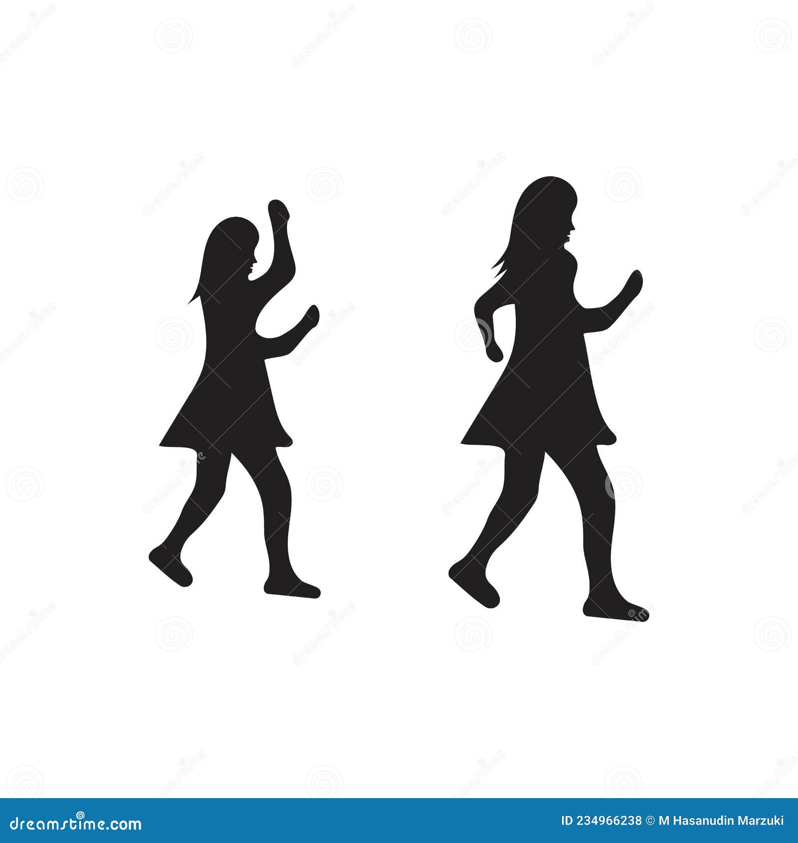 Walk logo vector stock vector. Illustration of running - 234966238