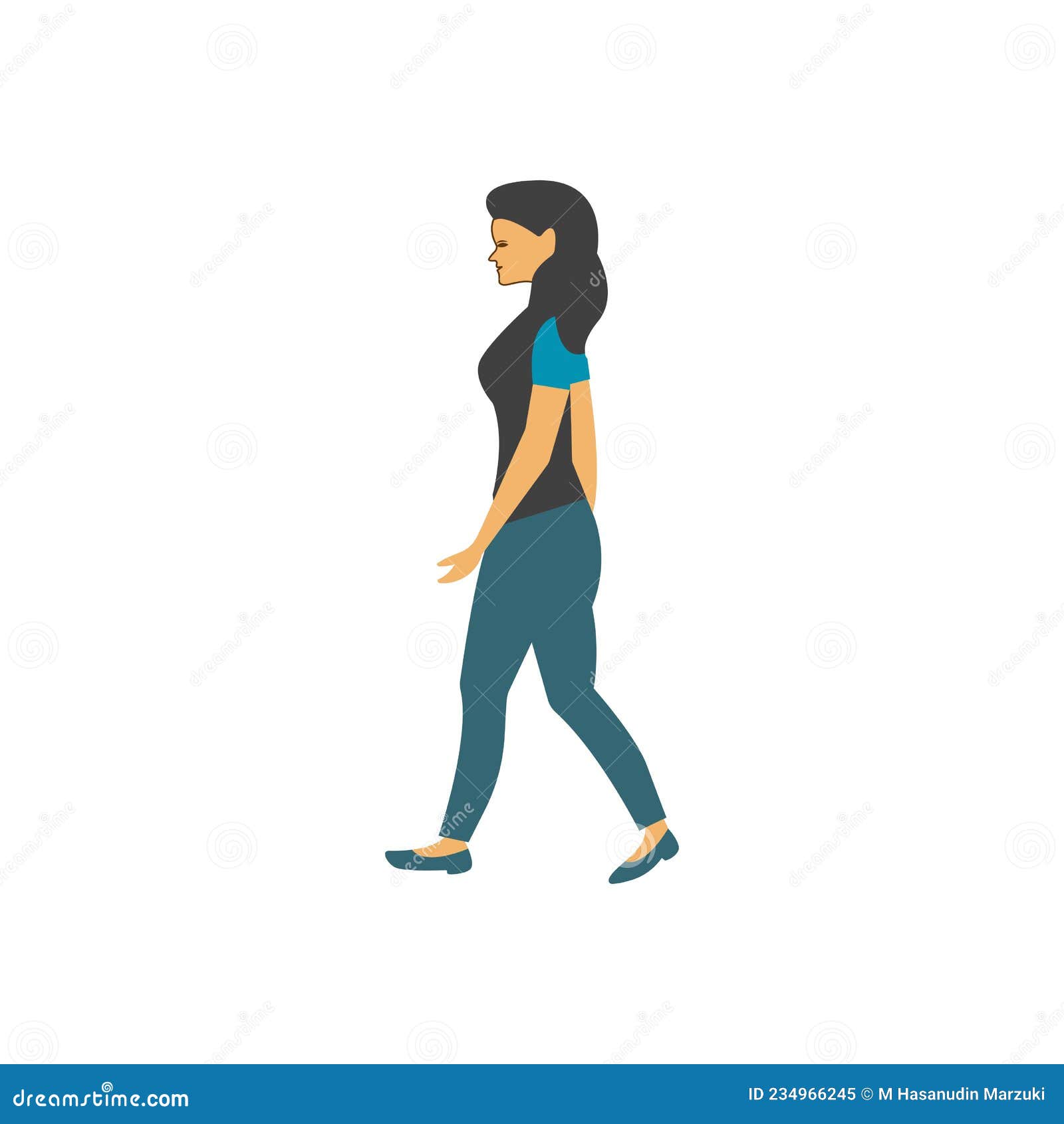 Walk logo vector stock vector. Illustration of love - 234966245