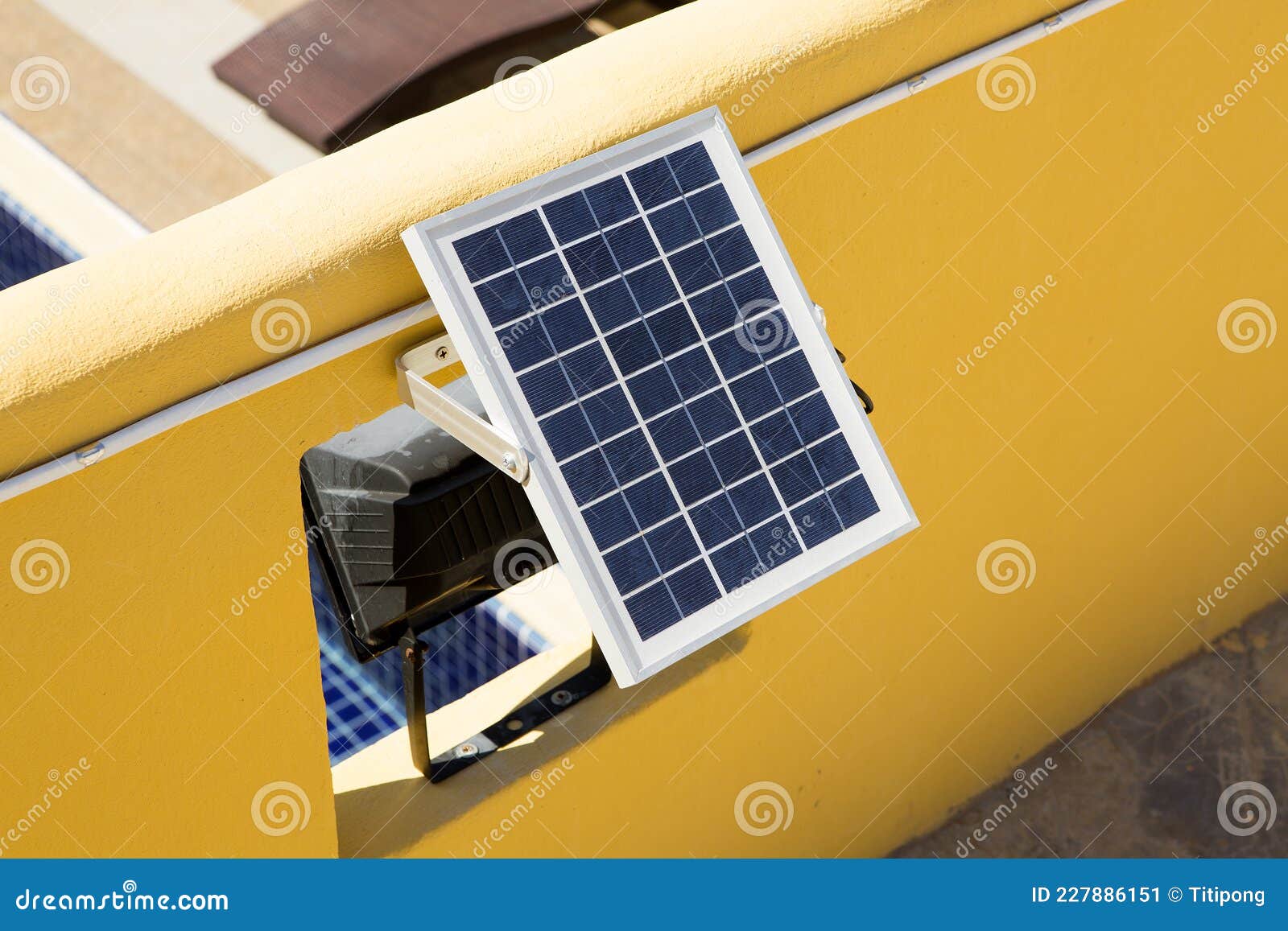 A walk with a solar cell stock image. Image of environmental - 227886151