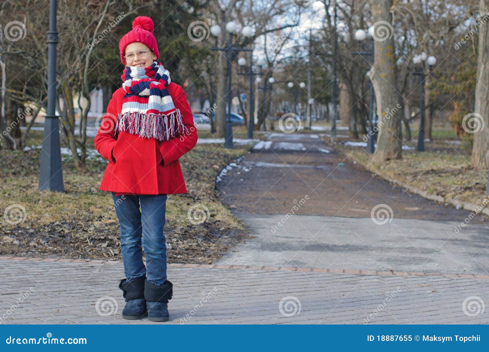 Walk in the Spring Park stock image. Image of outside - 18887655