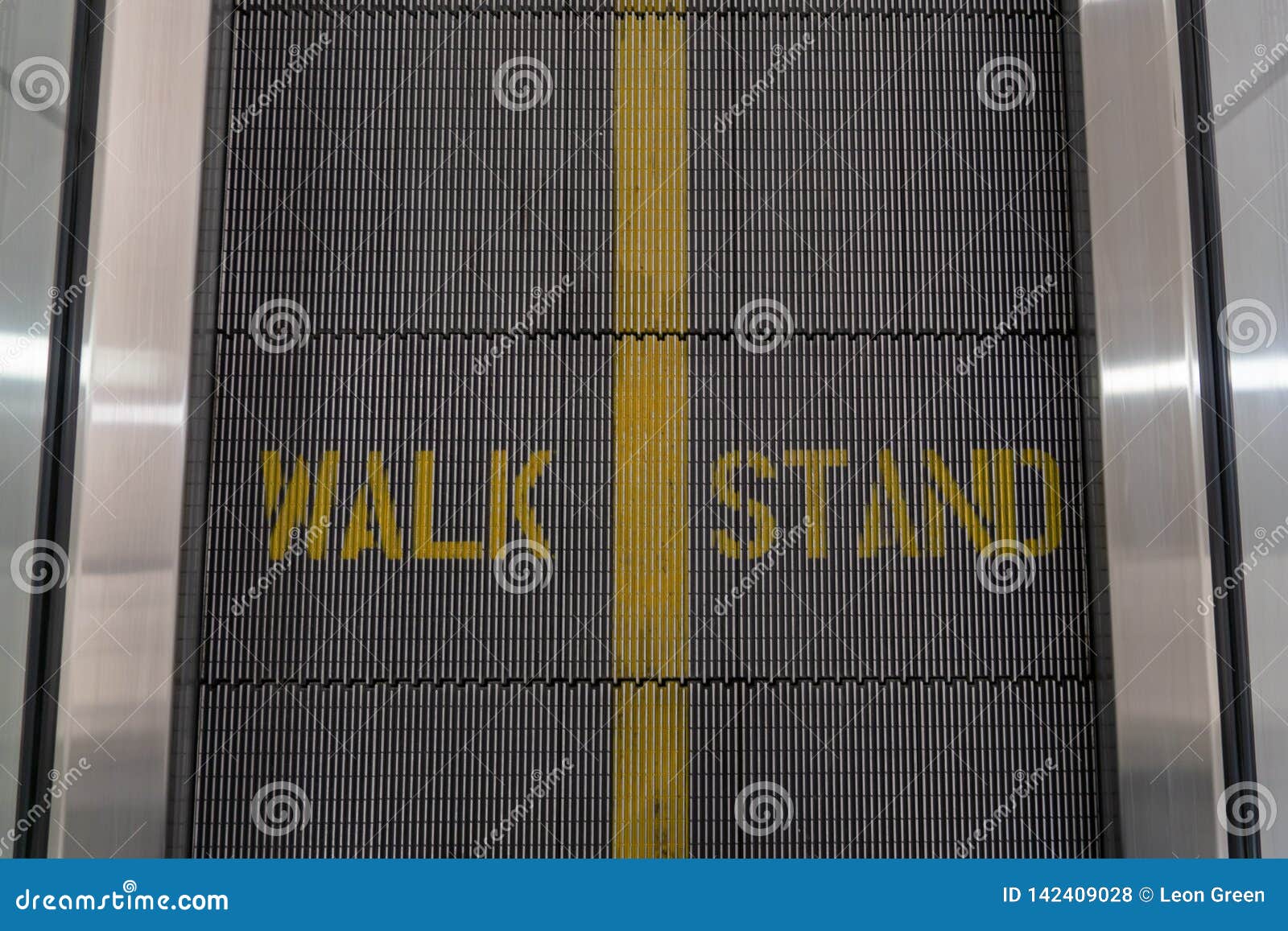 The Walk And Stand Symbol Label On The Ground Royalty-Free Stock Image ...