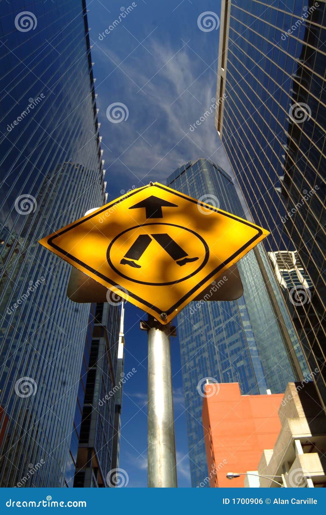 Walk street sign stock photo. Image of exterior, walking - 1700906