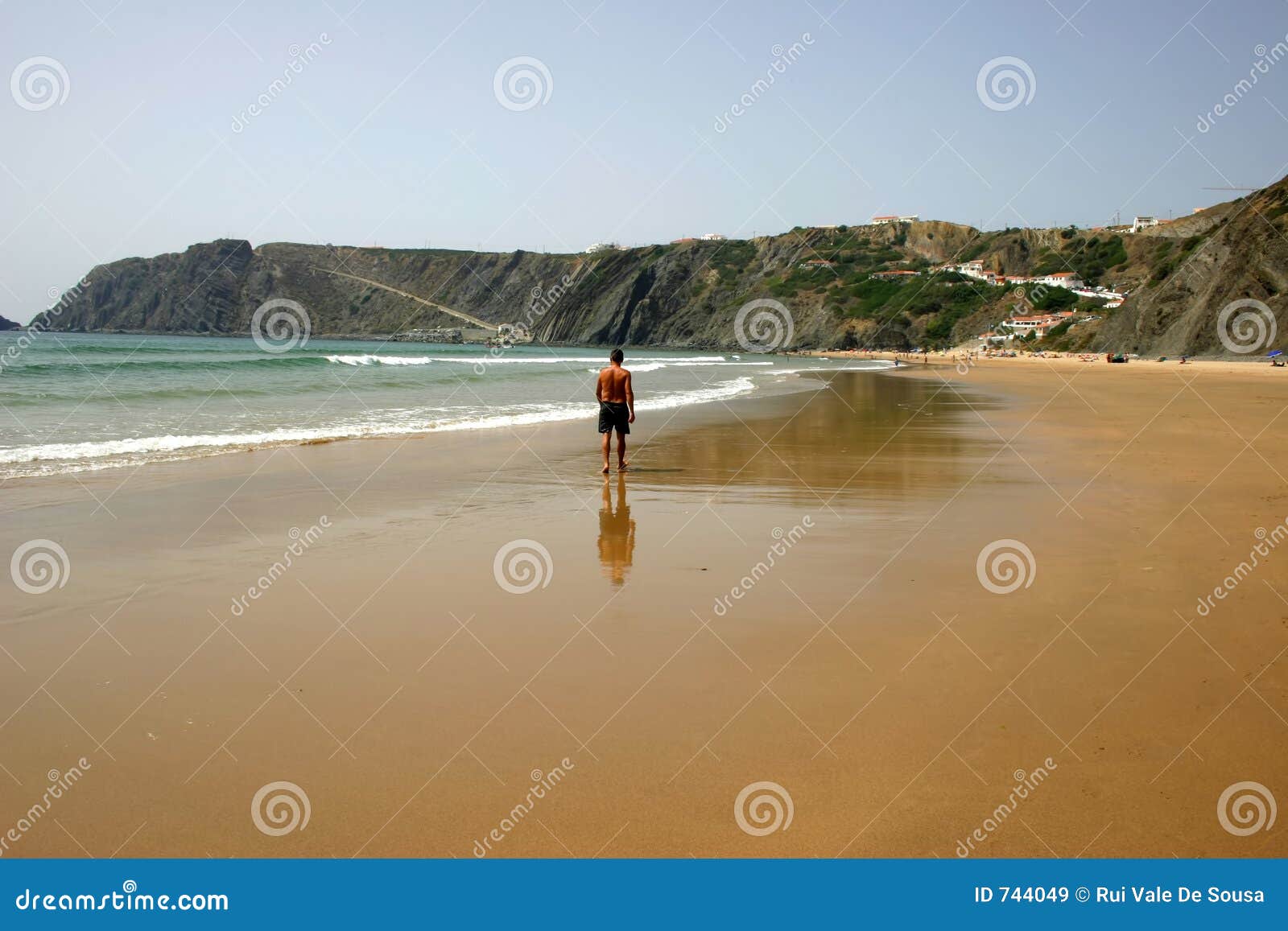 Walk in the Sun stock image. Image of health, coast, ocean - 744049