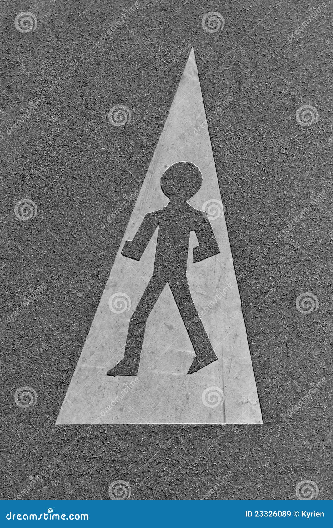 Walk this way stock image. Image of instruction, safe - 23326089