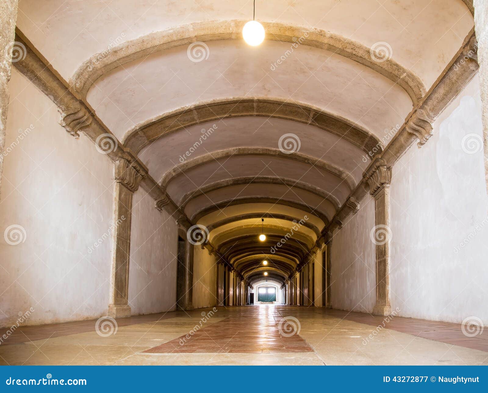 Walk Way in Chapel of the Knights Templar. Stock Image - Image of ...