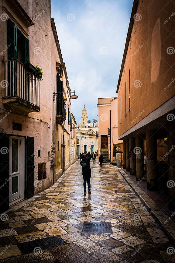 The Walk Way in Sassi Di Matera 2 Editorial Photography - Image of ...