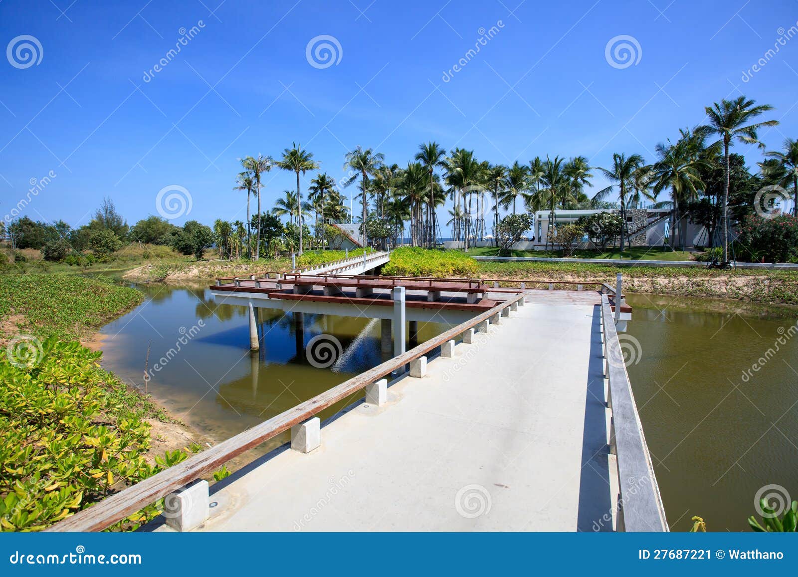 Walk Way To the Ocean Wallpaper Stock Image - Image of ocean, lawn ...