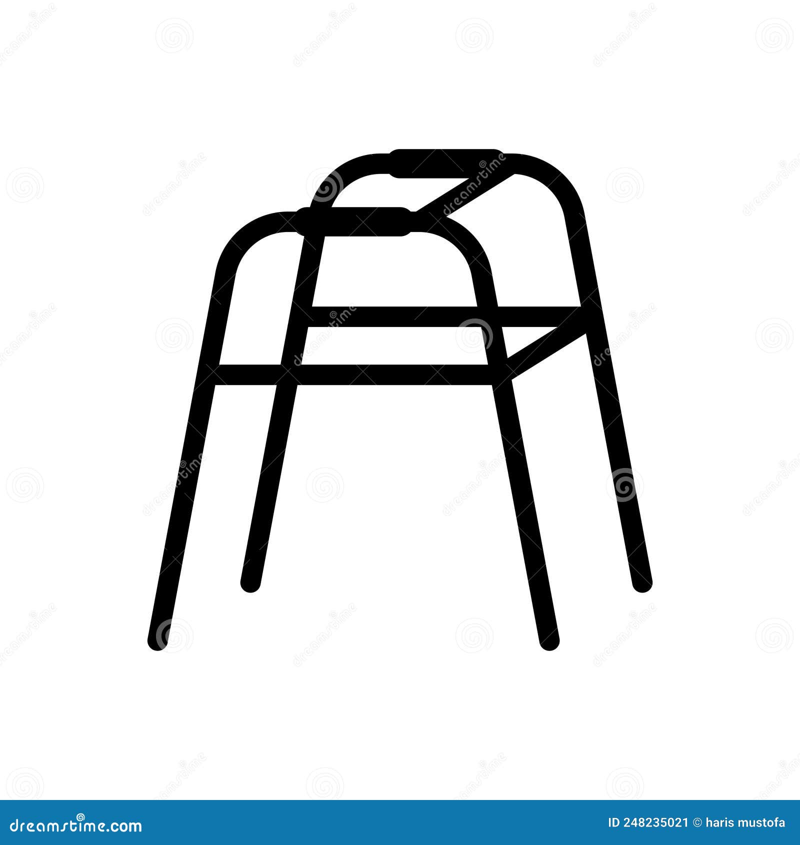 Walker Icon Design Template Vector Illustration Stock Vector ...