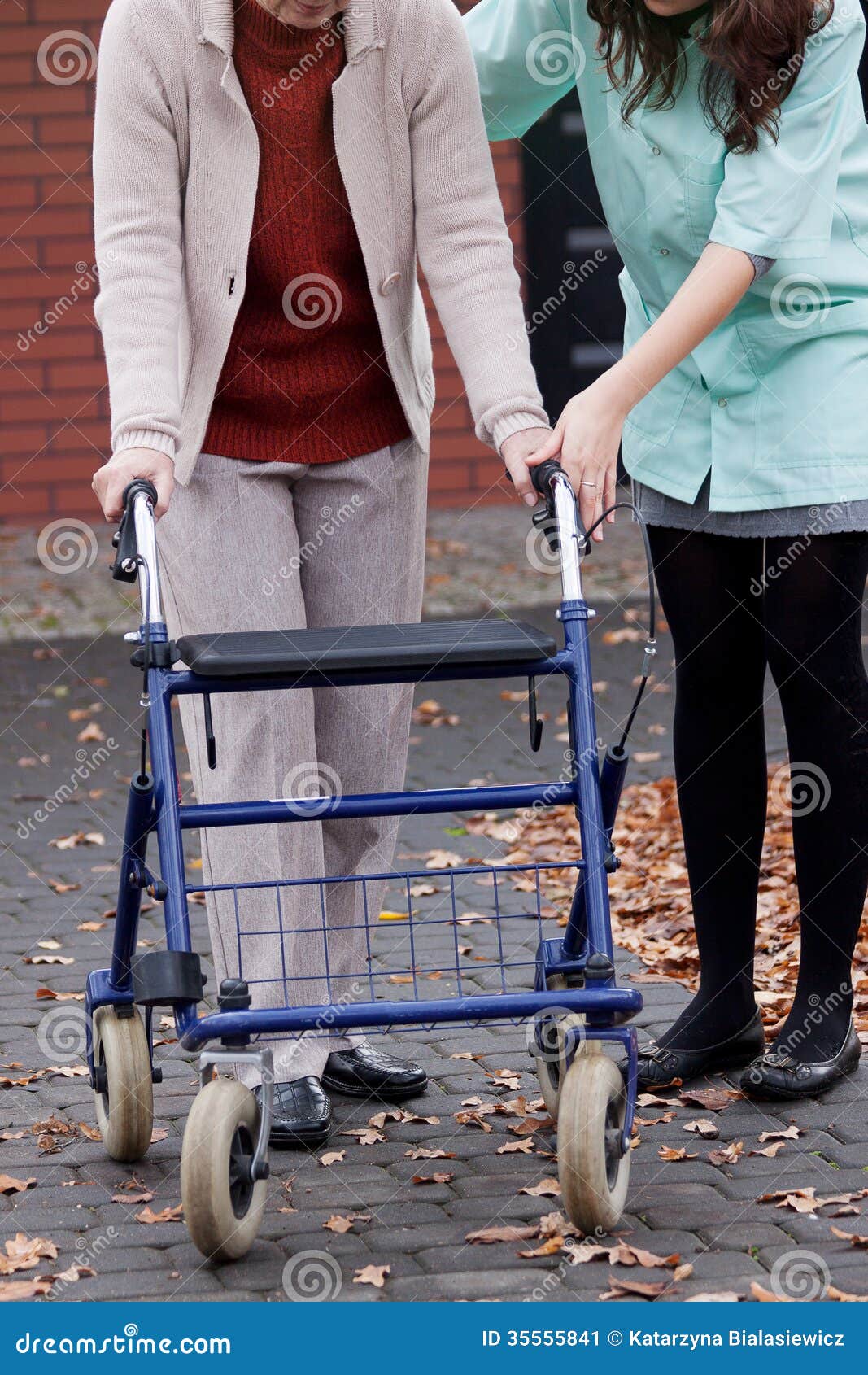 Walker stock image. Image of home, nursing, mobility - 35555841